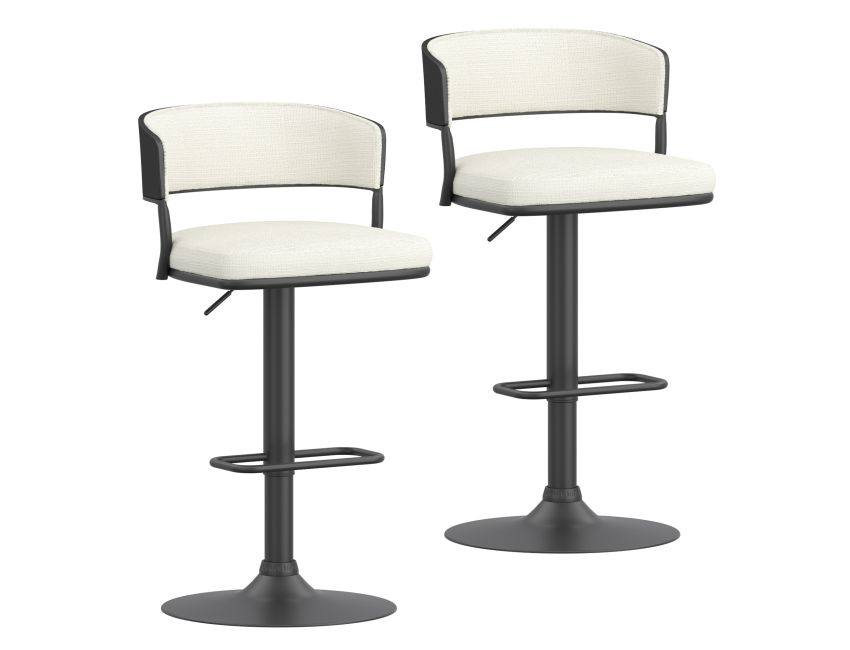Spade Adjustable Air-Lift Stool, Set of 2 – HVS Home